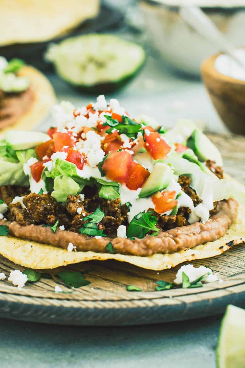 Beef Tostadas - Aimee Mars