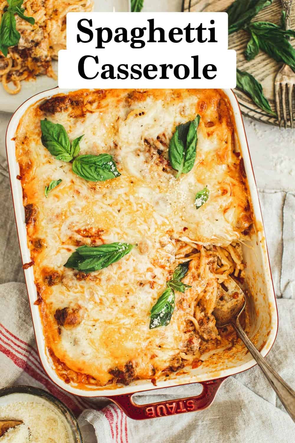 Spaghetti Casserole - Aimee Mars