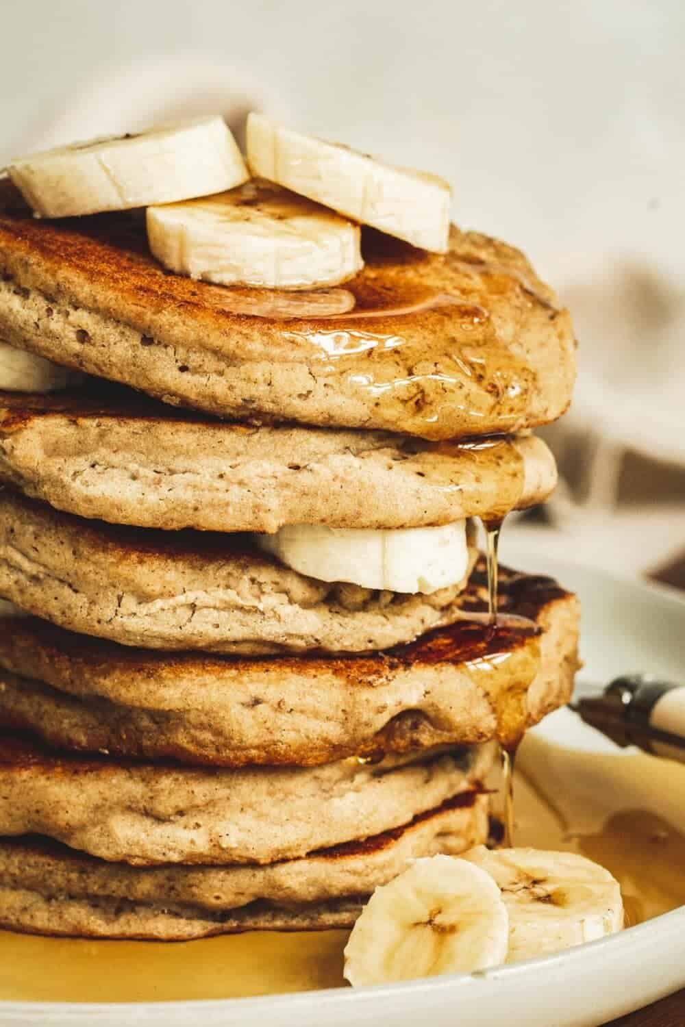 Vegan Banana Pancakes - Aimee Mars