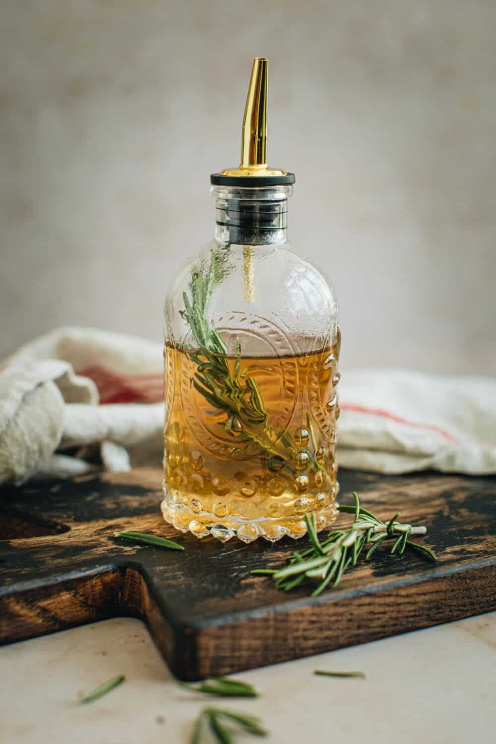 Rosemary Simple Syrup - Aimee Mars
