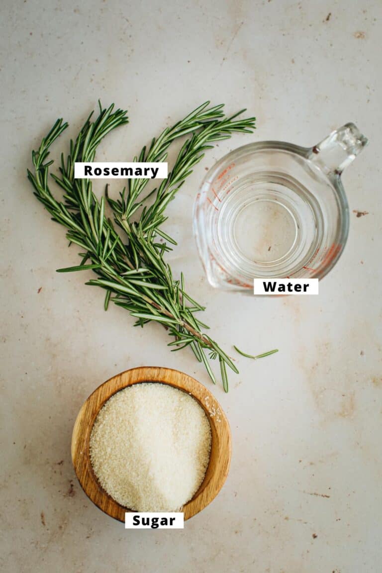 Rosemary Simple Syrup - Aimee Mars