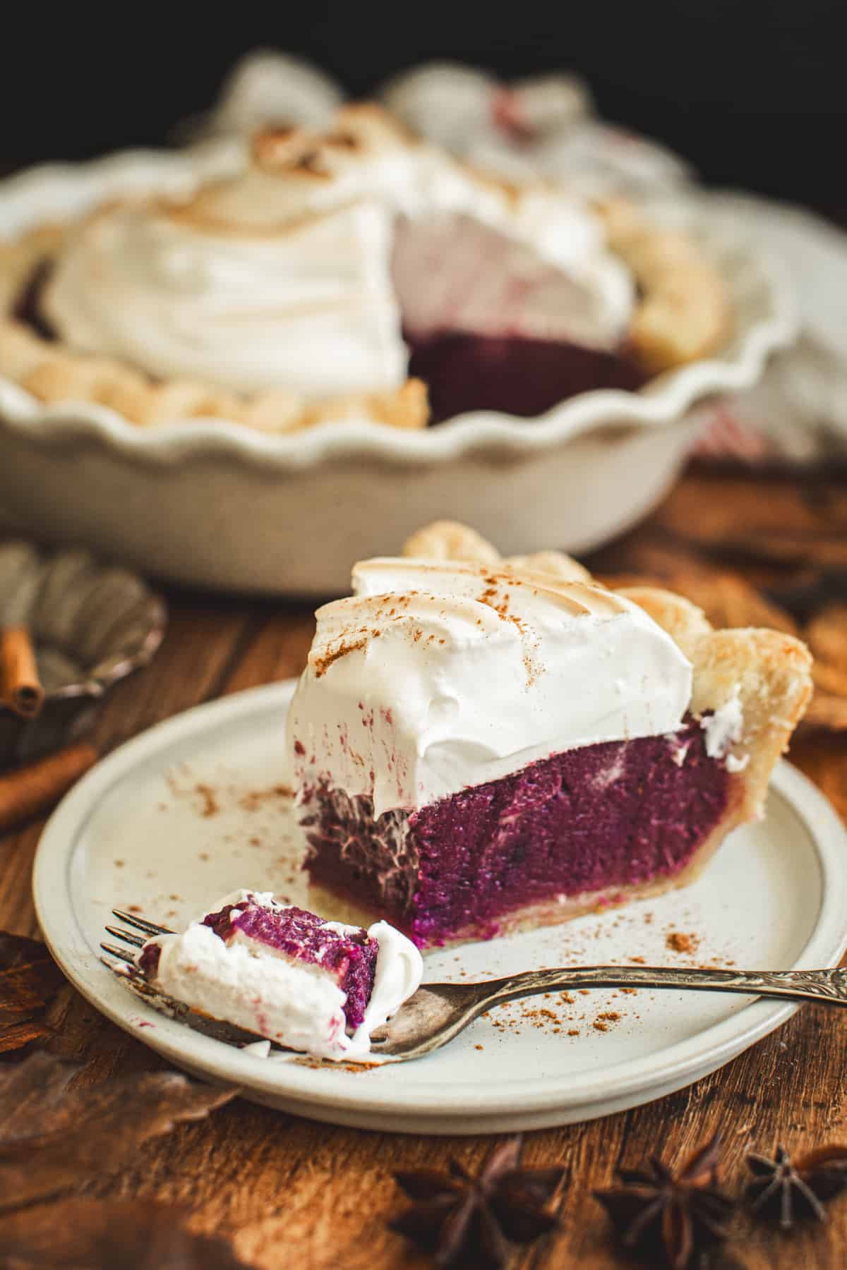 Purple Sweet Potato Pie - Aimee Mars